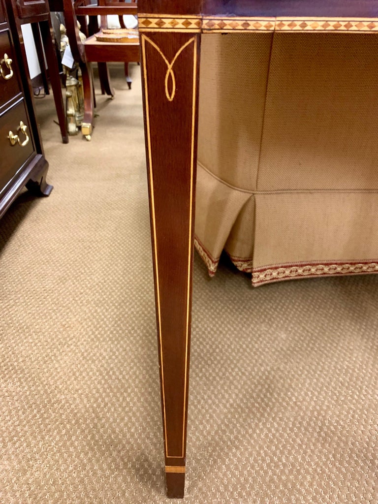 Councill Craftsman Furniture Mahogany Inlay and Brass Sideboard Buffet ...