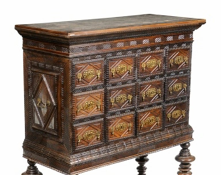 Counter / Cabinet Portuguese 17th Century in Brazilian Rosewood For ...