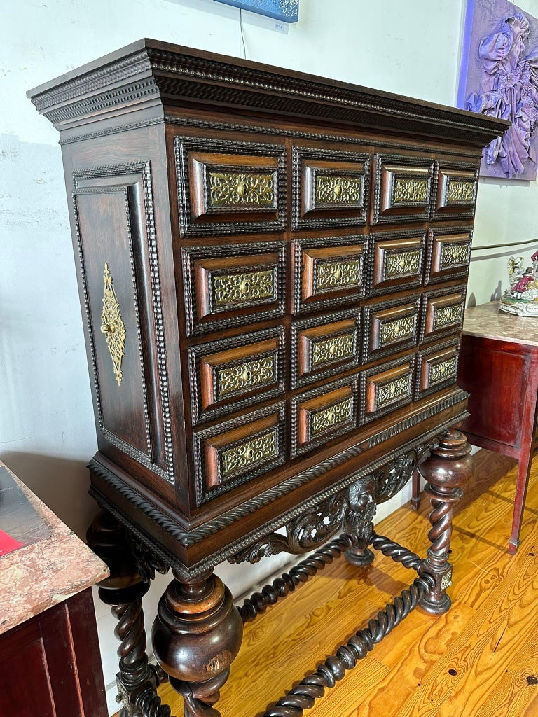 Counter Cabinet Portuguese 19th Century Rosewood For Sale at 1stDibs