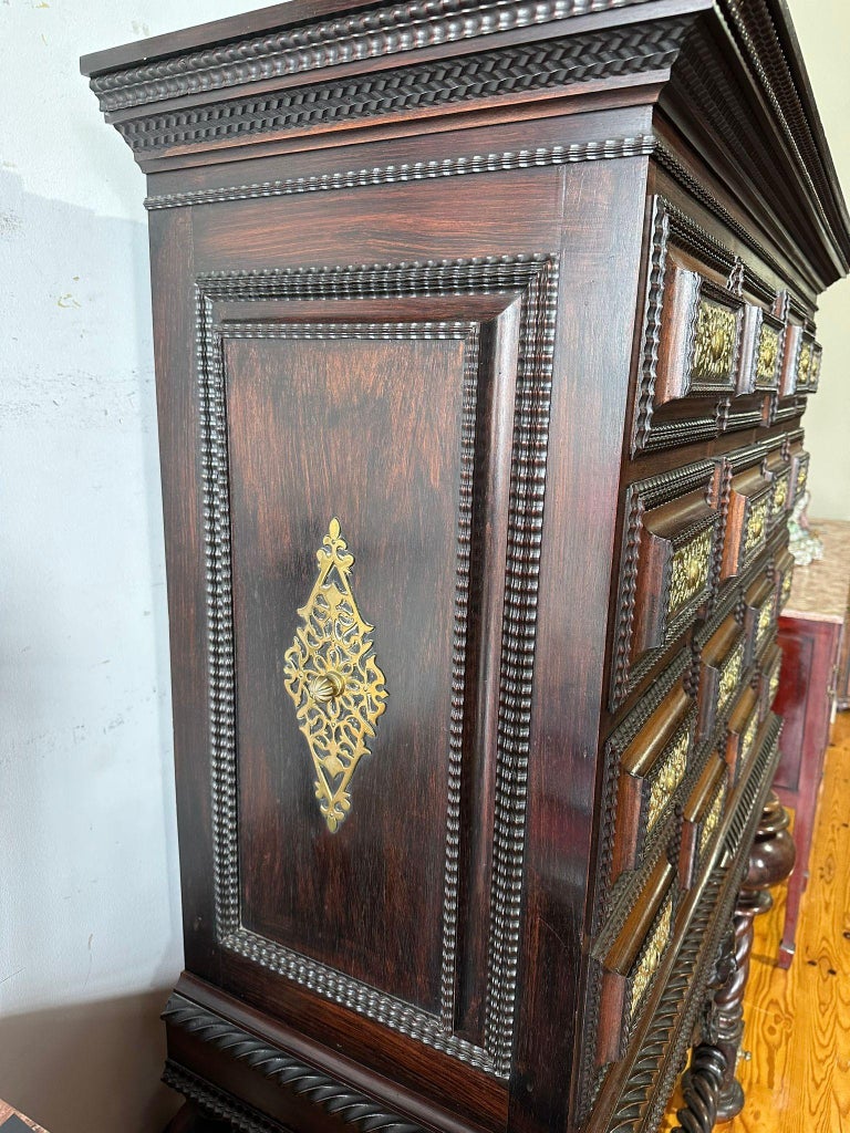 Counter Cabinet Portuguese 19th Century Rosewood For Sale at 1stDibs