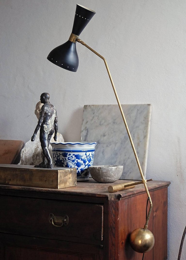 Counterbalance Brass Desk Lamp, Midcentury style For Sale at 1stDibs ...