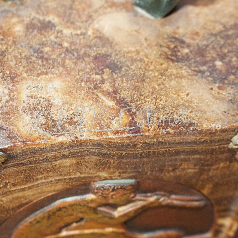 'Country Dance' an Art Deco Bronze Sculpture by Claire Jeanne Roberte ...