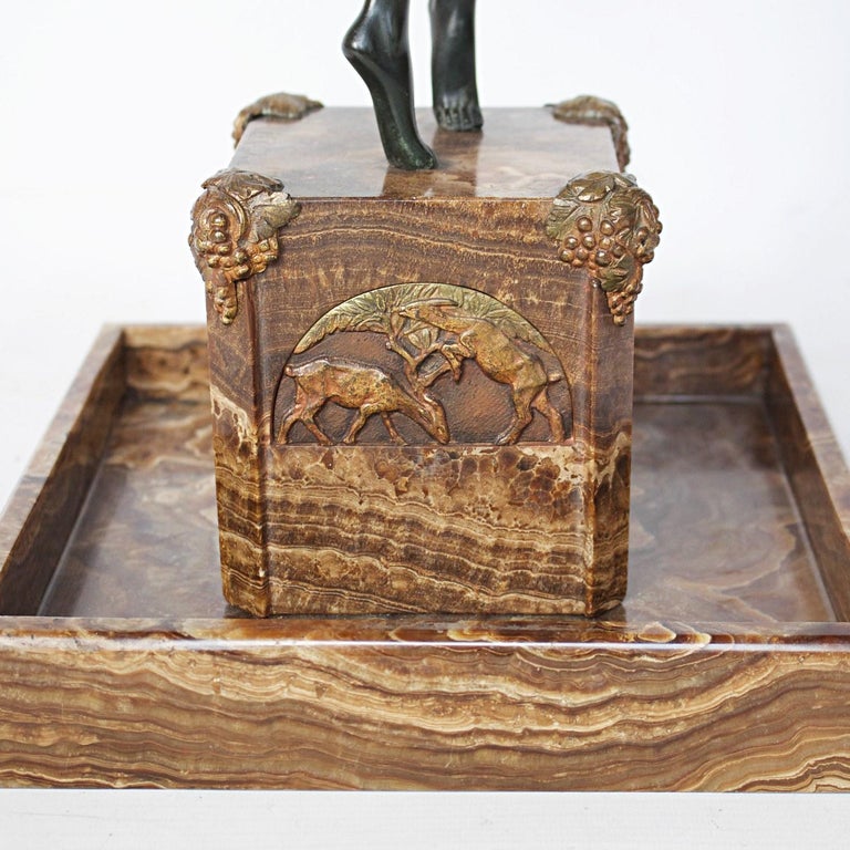 'Country Dance' an Art Deco Bronze Sculpture by Claire Jeanne Roberte ...