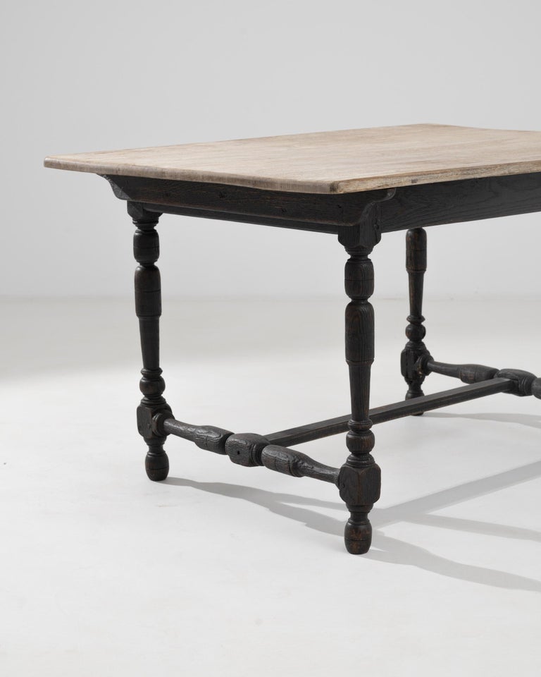 Country French Wooden Dining Table For Sale at 1stDibs
