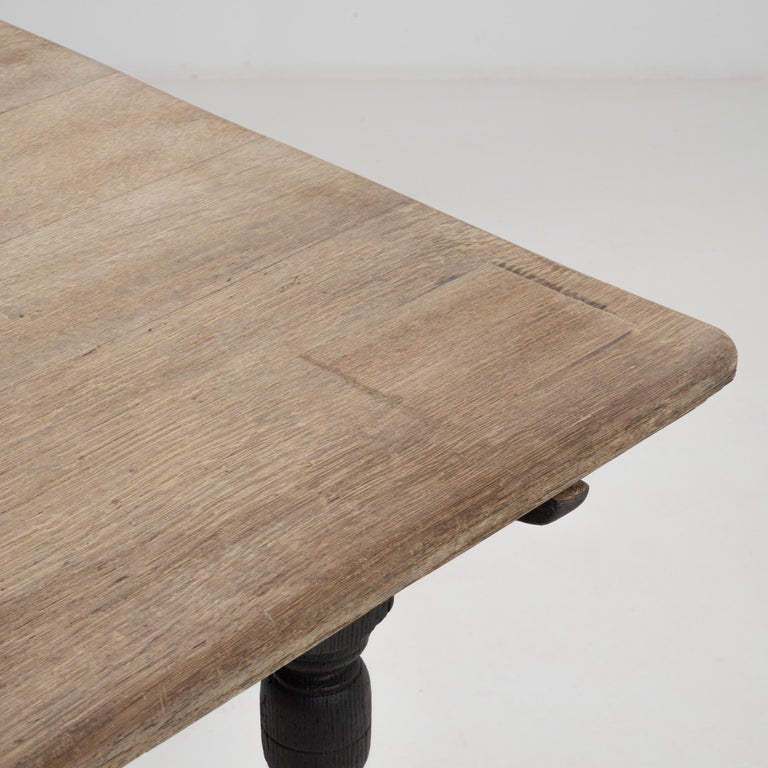 Country French Wooden Dining Table For Sale at 1stDibs