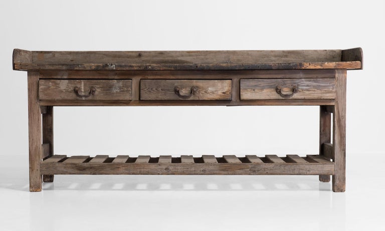 Country House Prep Table, England, circa 1849 at 1stDibs