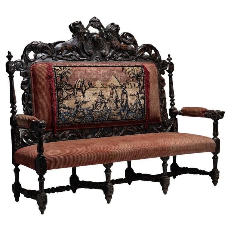 Country House Settee, England, circa 1800 For Sale at 1stDibs