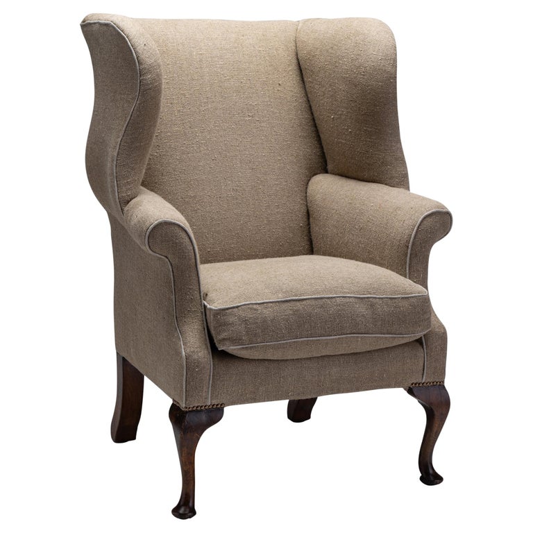Country House Wingback Armchair, England, Circa 1870 at 1stDibs