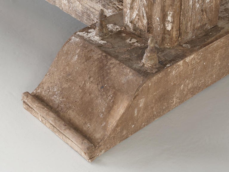 Country Italian Massive Size Dining Table Still in its Original Rustic ...