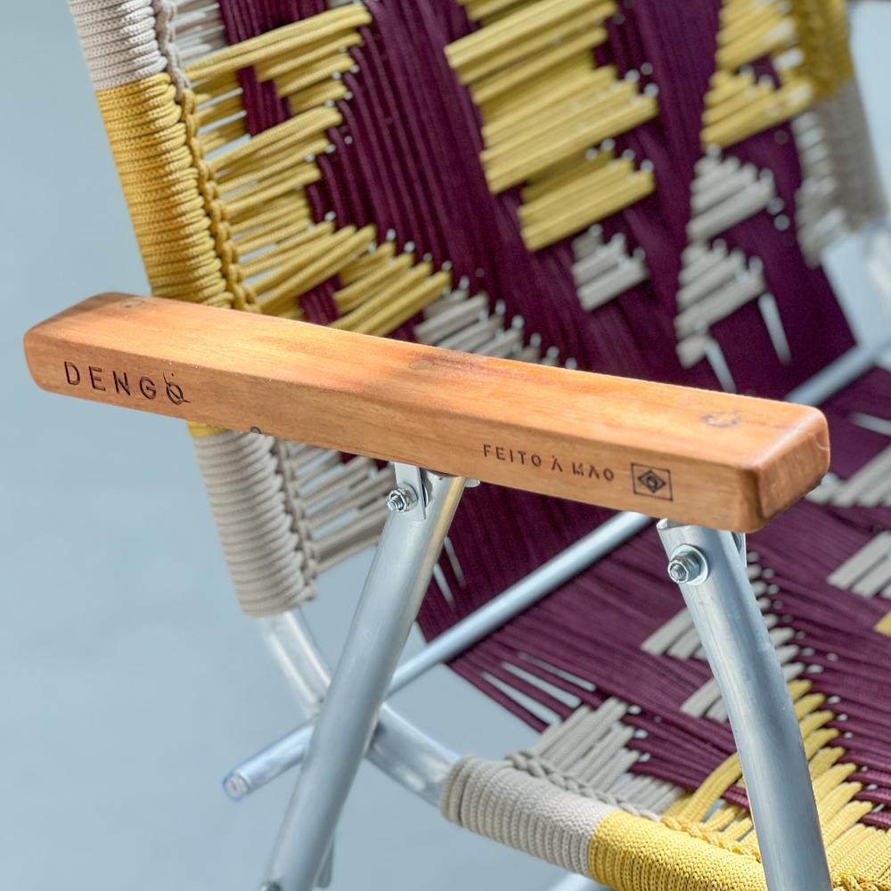 Couple Beach chair Japú Trama 3 and Tapeta 1 - Outdoor area - Dengô ...