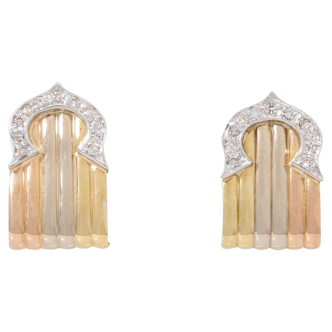Couple ear clips, For Sale at 1stDibs