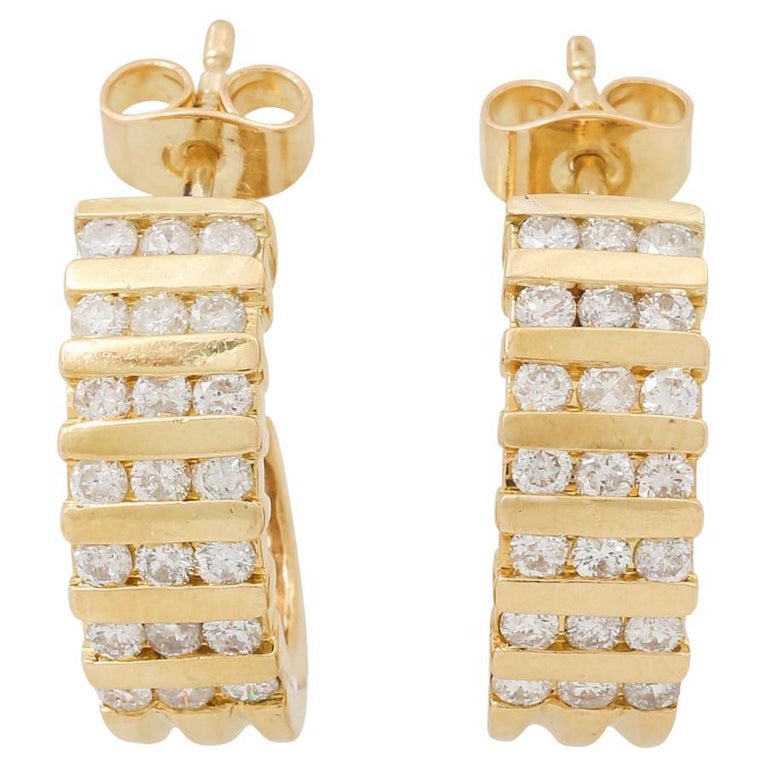 Couple Earrings with Nillo Insert For Sale at 1stDibs