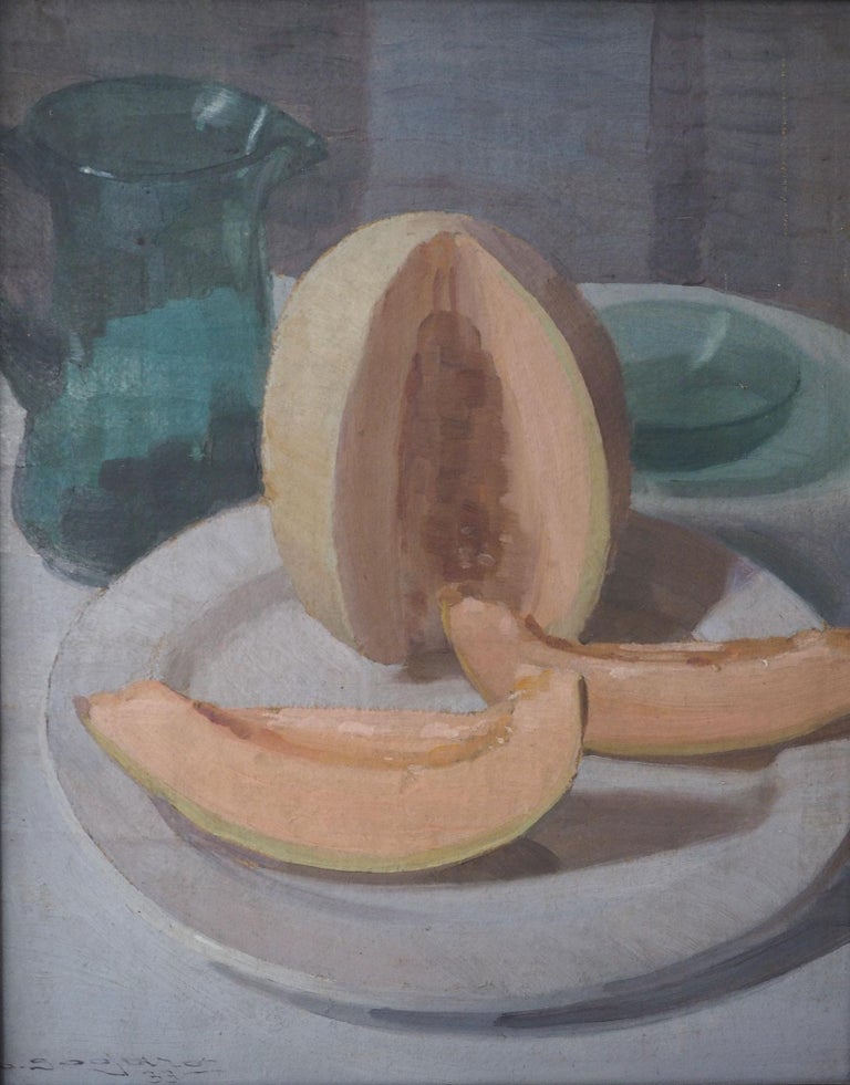 Couple of still-life paintings by Oscar Sogaro, XX century For Sale at ...