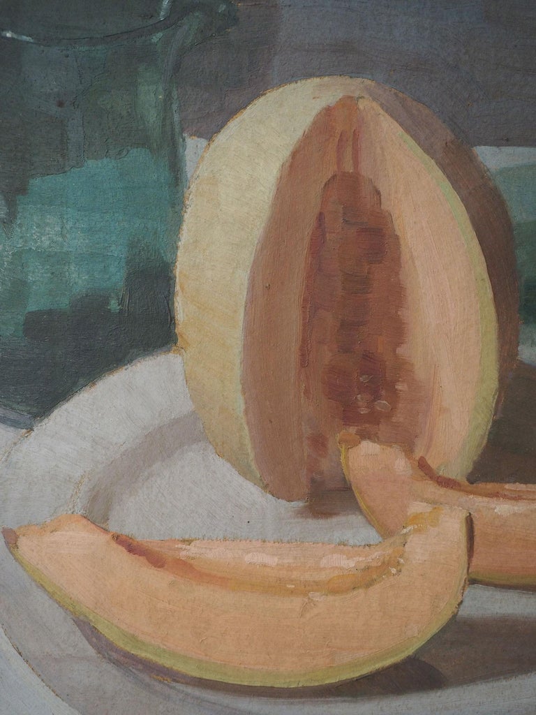 Couple of still-life paintings by Oscar Sogaro, XX century For Sale at ...