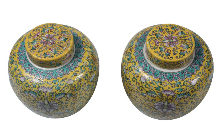 Couple of Vintage Ginger Potsm, 19th Century at 1stdibs