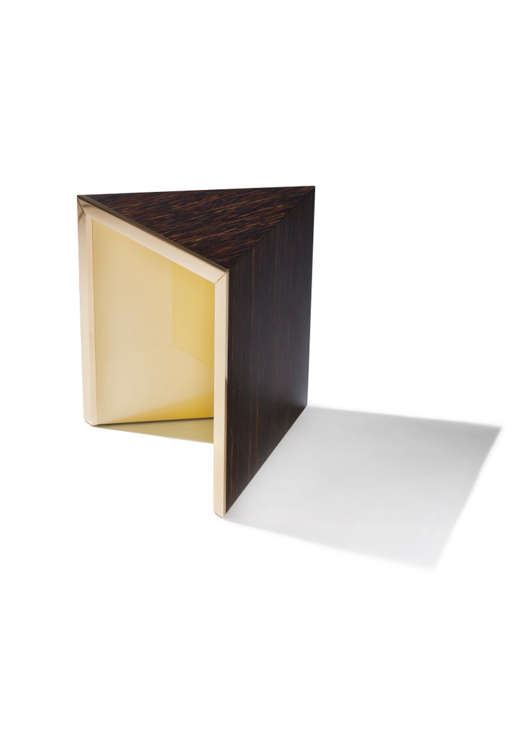 Couple "Prism" Side Tables at 1stDibs