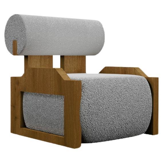 COURCHEVEL Curly Wool Chair in Grey by Alexandre Ligios, REP by Tuleste ...