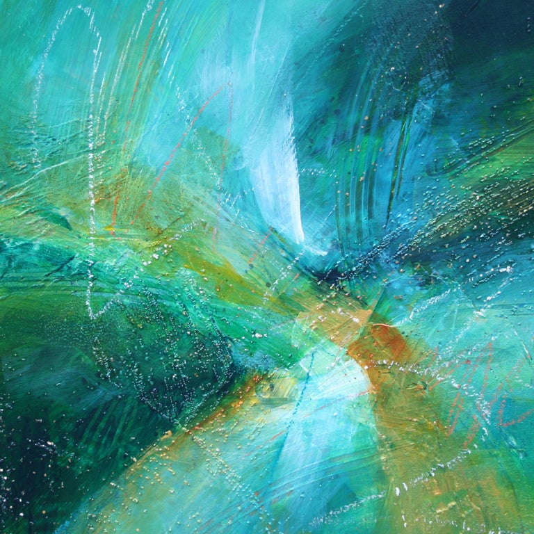 Courtney Jacobs - Loopsee2, Abstract Painting For Sale at 1stDibs