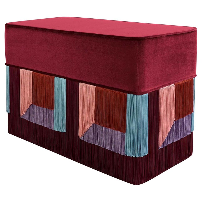 Couture Geometric Gio' Bench For Sale at 1stDibs