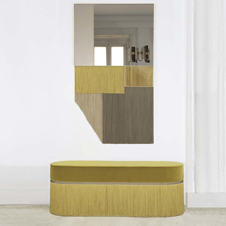 Couture Mirror by Lorenza Bozzoli Design For Sale at 1stDibs