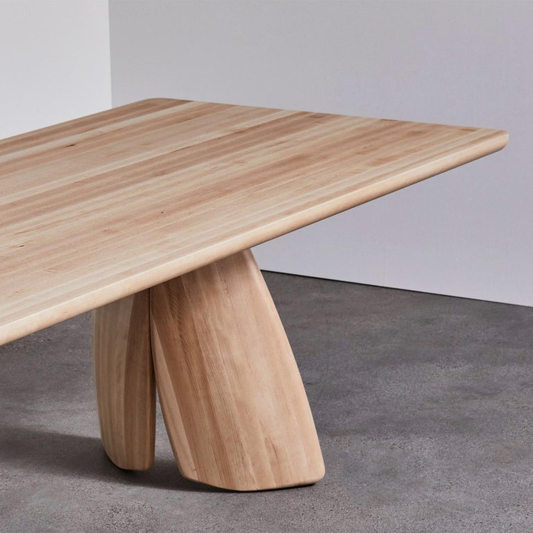 Cove Oak Dining Table For Sale at 1stDibs