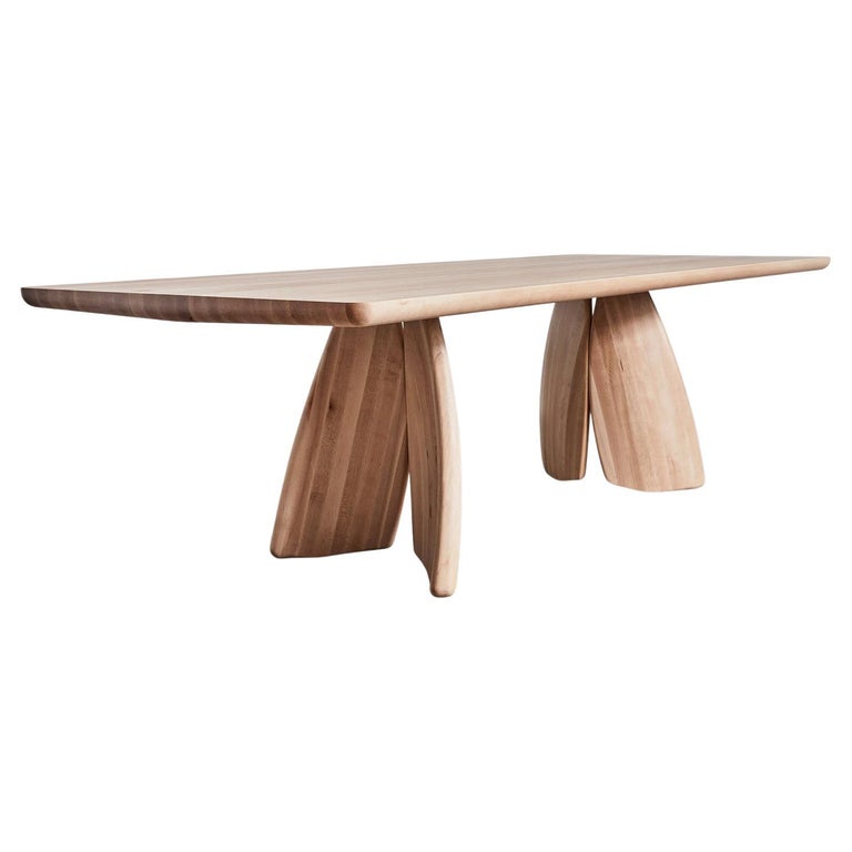 Cove Oak Dining Table For Sale at 1stDibs