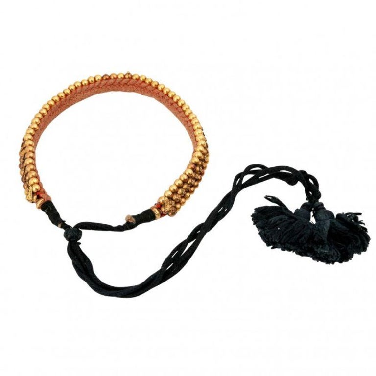 Cover 2-Part, Ancient Collar from India and Earrings For Sale at 1stDibs