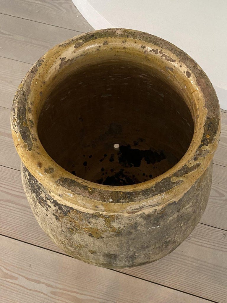 Coveted Antique Biot Pottery Storage Jar, Pre-1900s For Sale at 1stDibs