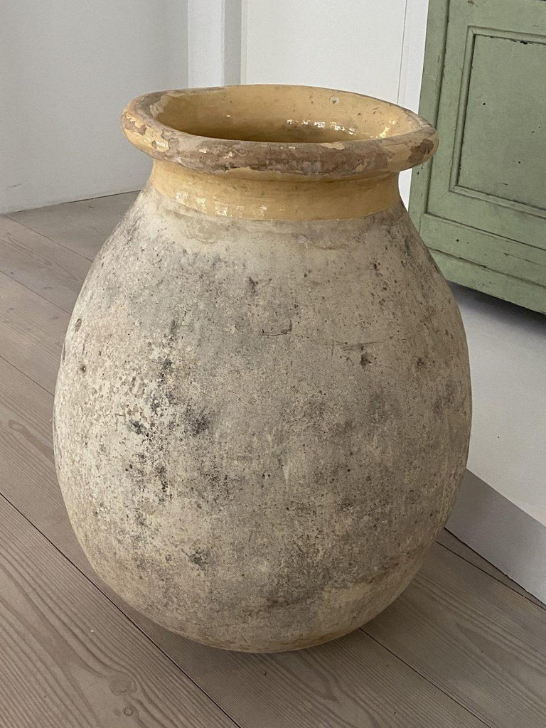 Coveted Antique Biot Pottery Storage Jar, Pre-1900s For Sale at 1stDibs