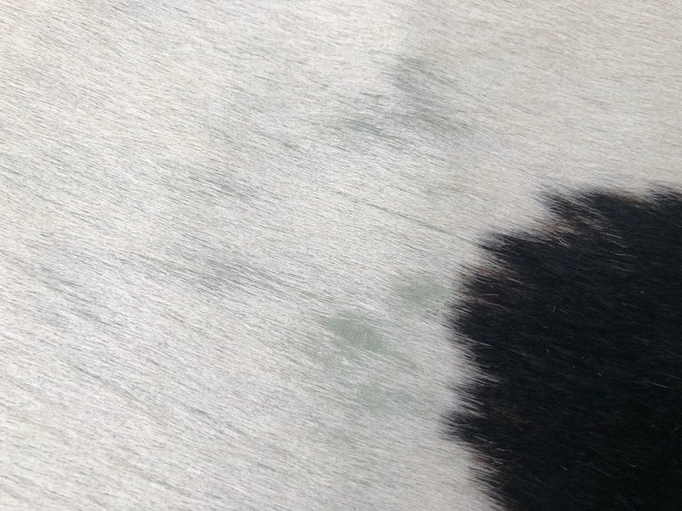 Cowhide and Chrome Eames Style Chair at 1stDibs