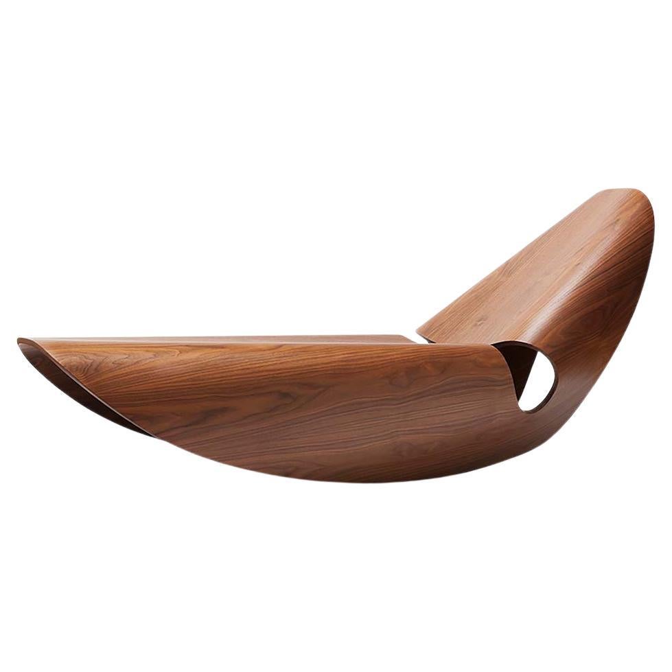 Custom-Made Tiger Maple Rocker For Sale at 1stDibs