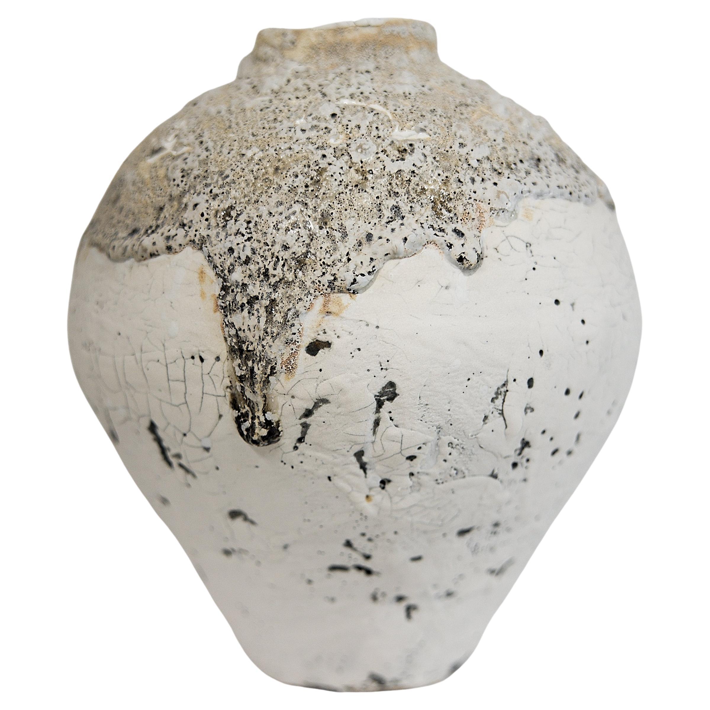 Cracked Earth Vase at 1stDibs