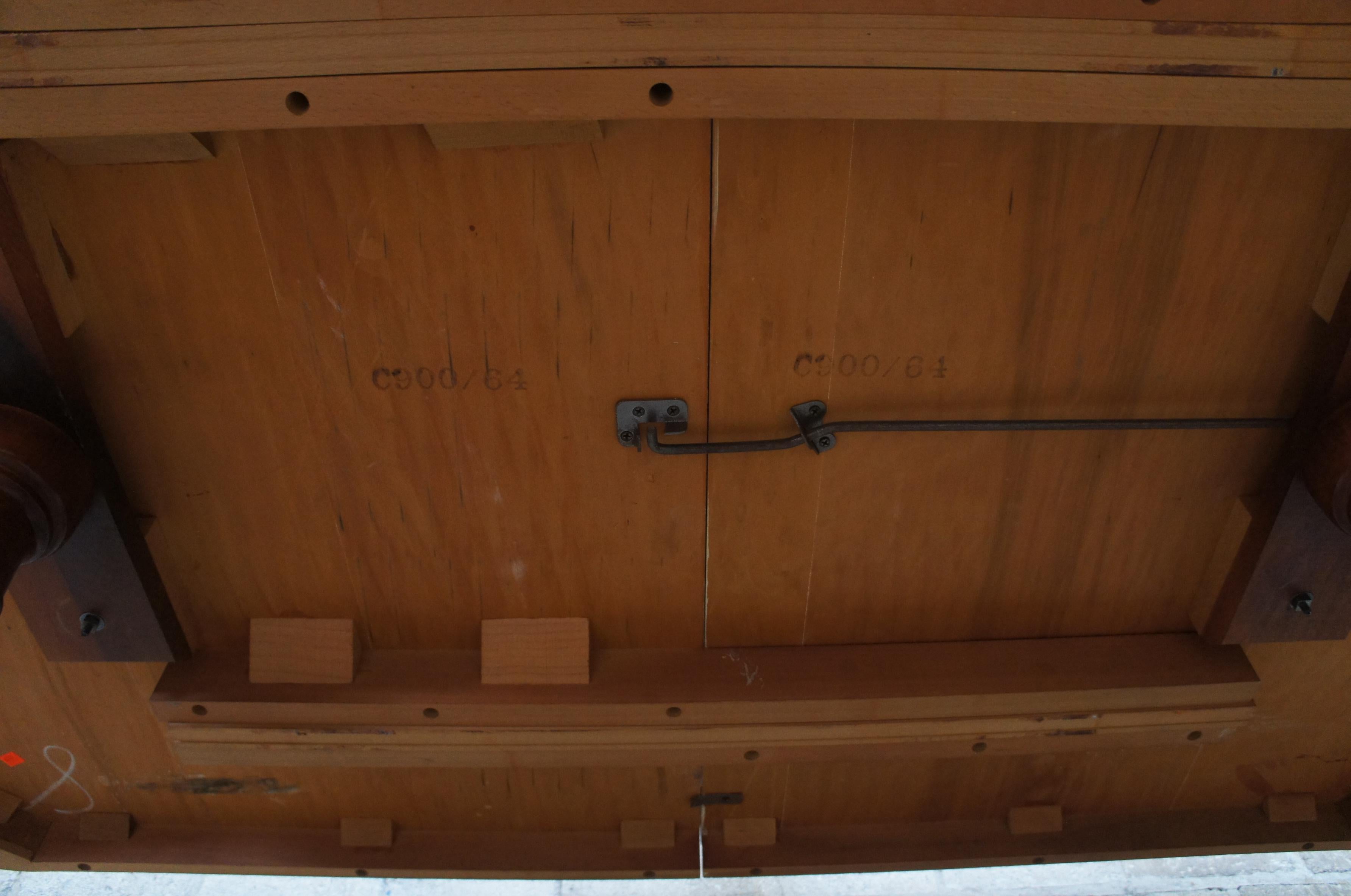 Craddock Furniture Mid Century Duncan Phyfe Mahogany Extendable Dining ...