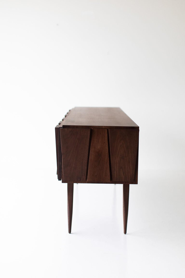Craftassociates Console, Modern Console Table, Walnut, Cambre ...