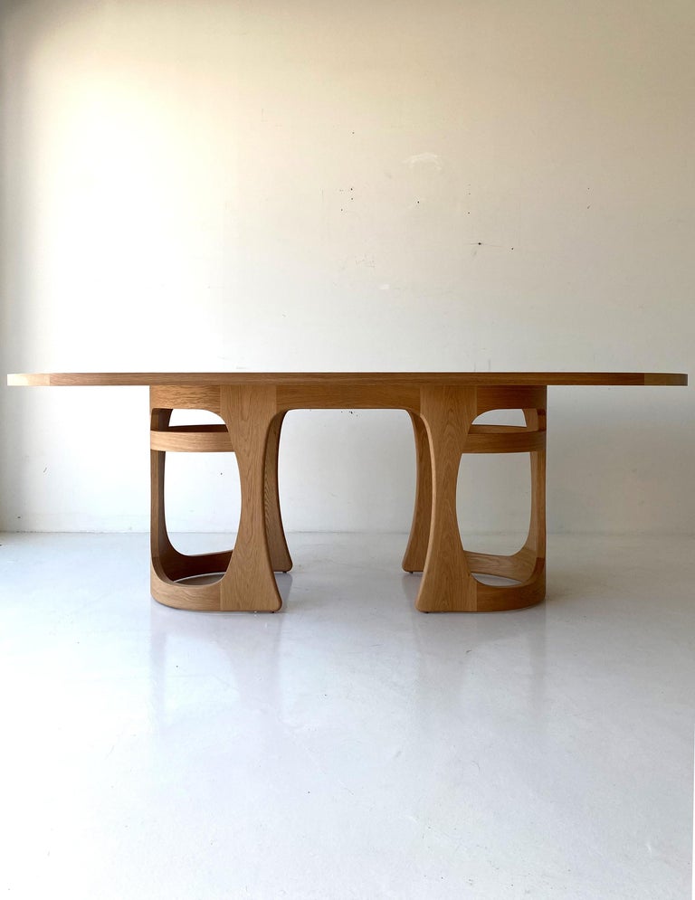 CraftAssociates Dining Table, Modern Oak Dining Table, Barricas ...