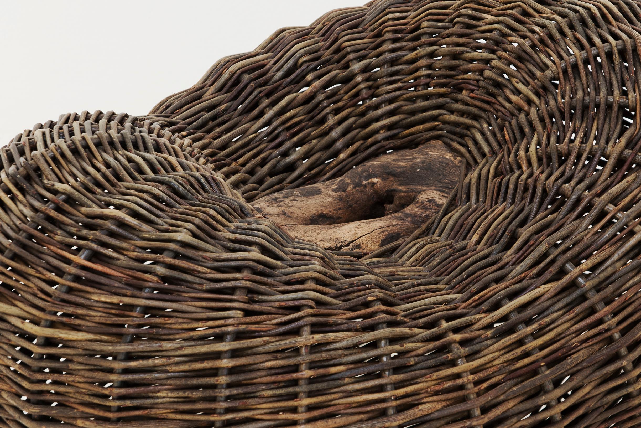 Crafted basket by Joe Hogan, Irland, 2009 at 1stDibs