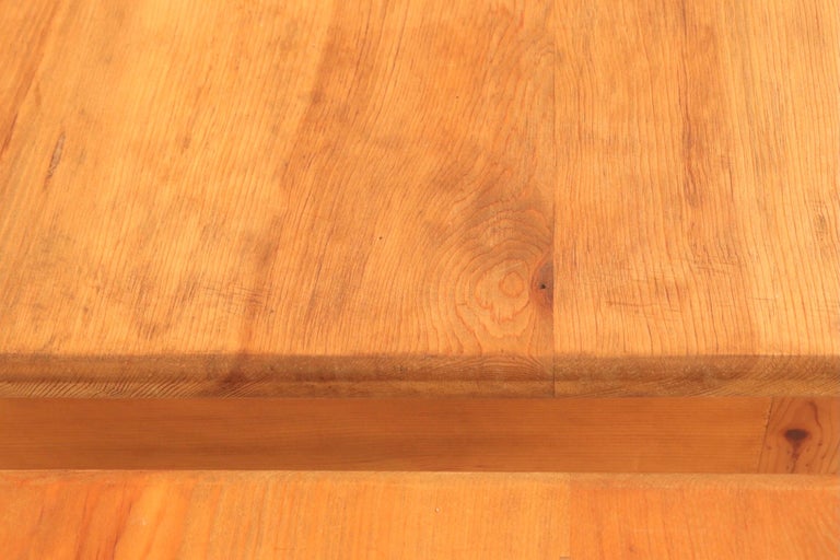 Craftsman Pine Side Tables, a Pair For Sale at 1stDibs