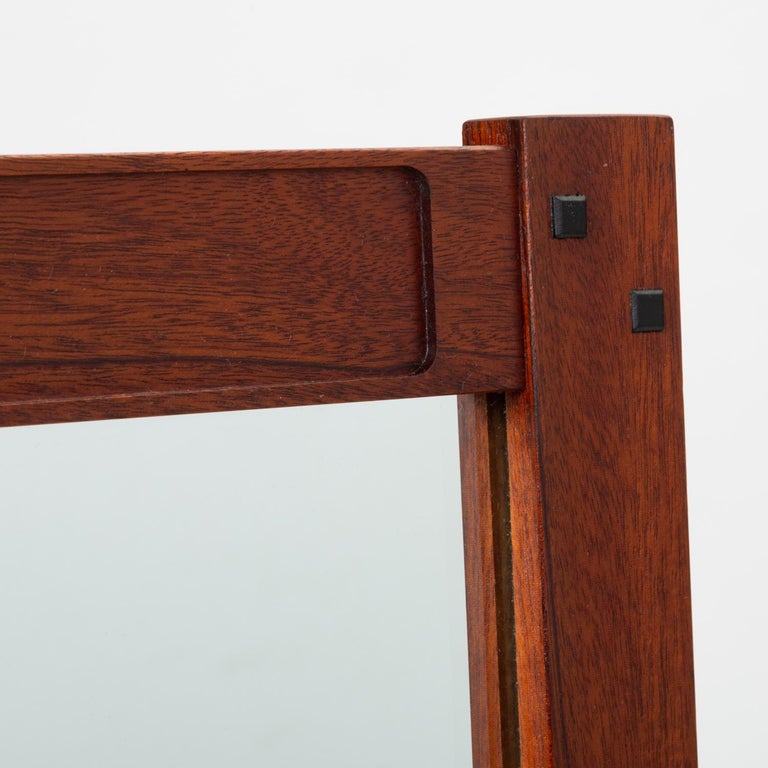 Craftsman-Style Wall Mirror with Ebony Inlay at 1stDibs | craftsman ...