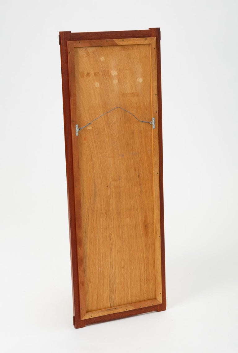 Craftsman-Style Wall Mirror with Ebony Inlay at 1stDibs | craftsman ...