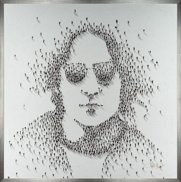 Craig Alan - "Chrome: Imagine" Pop Art Piece of Mini Figures Convening ...