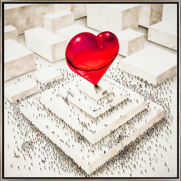 Craig Alan - "Populus: All You Need Is" Figures Convening Around Shiny ...