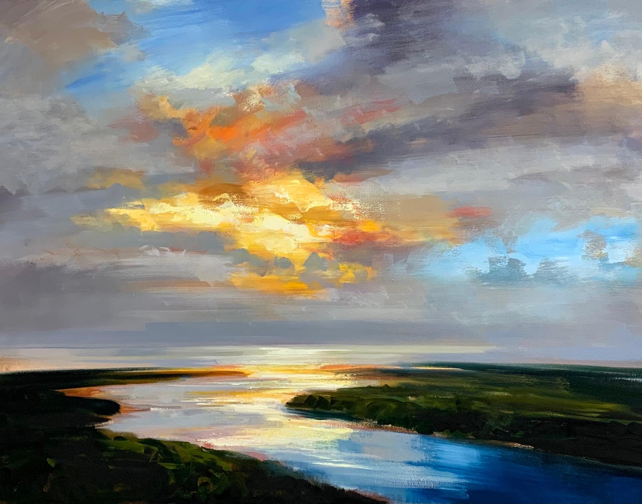 Craig Mooney - Craig Mooney, "City Light and Shadow", 46x46 Manhattan ...