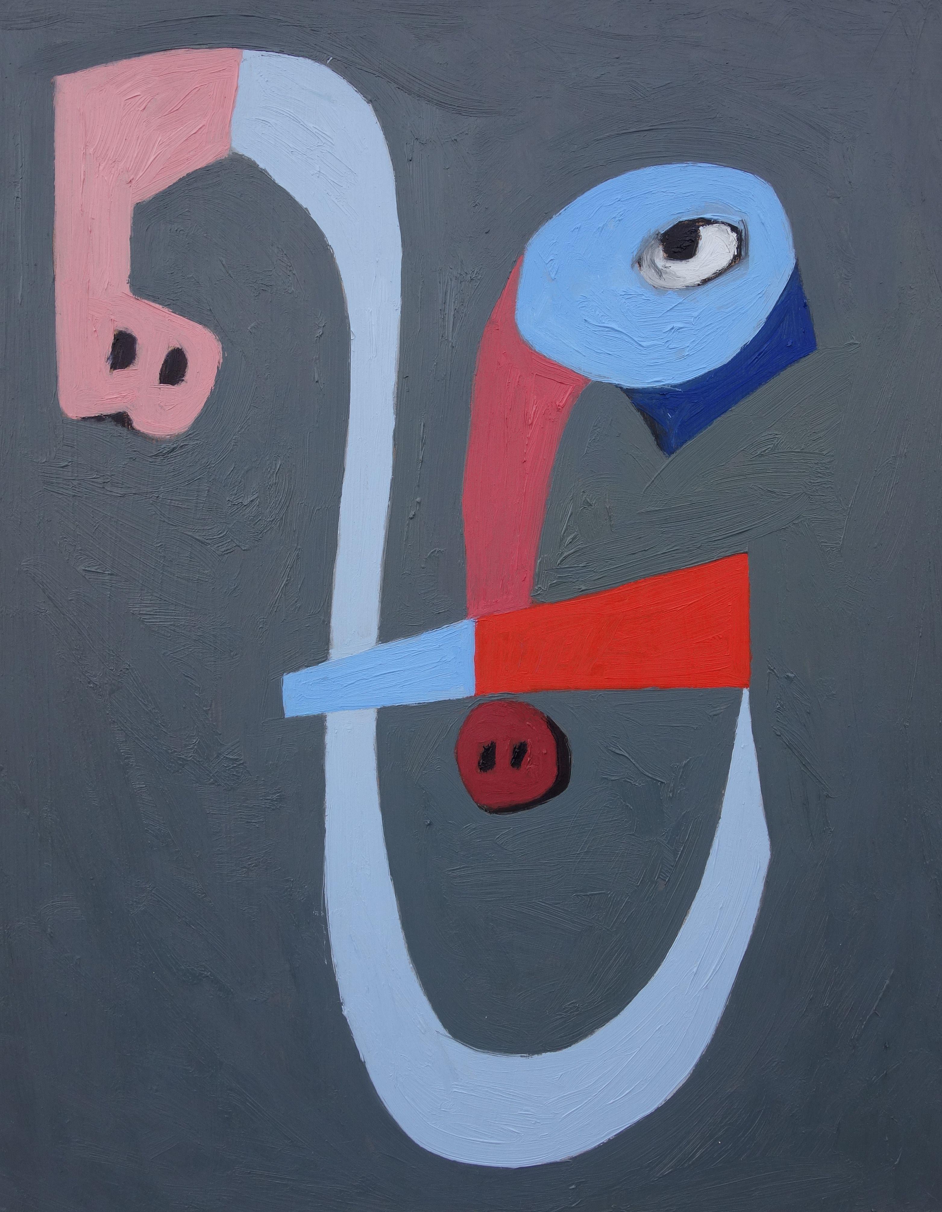 Craig Moran - Sneak Agents, Painting, Oil on MDF Panel For Sale at 1stDibs