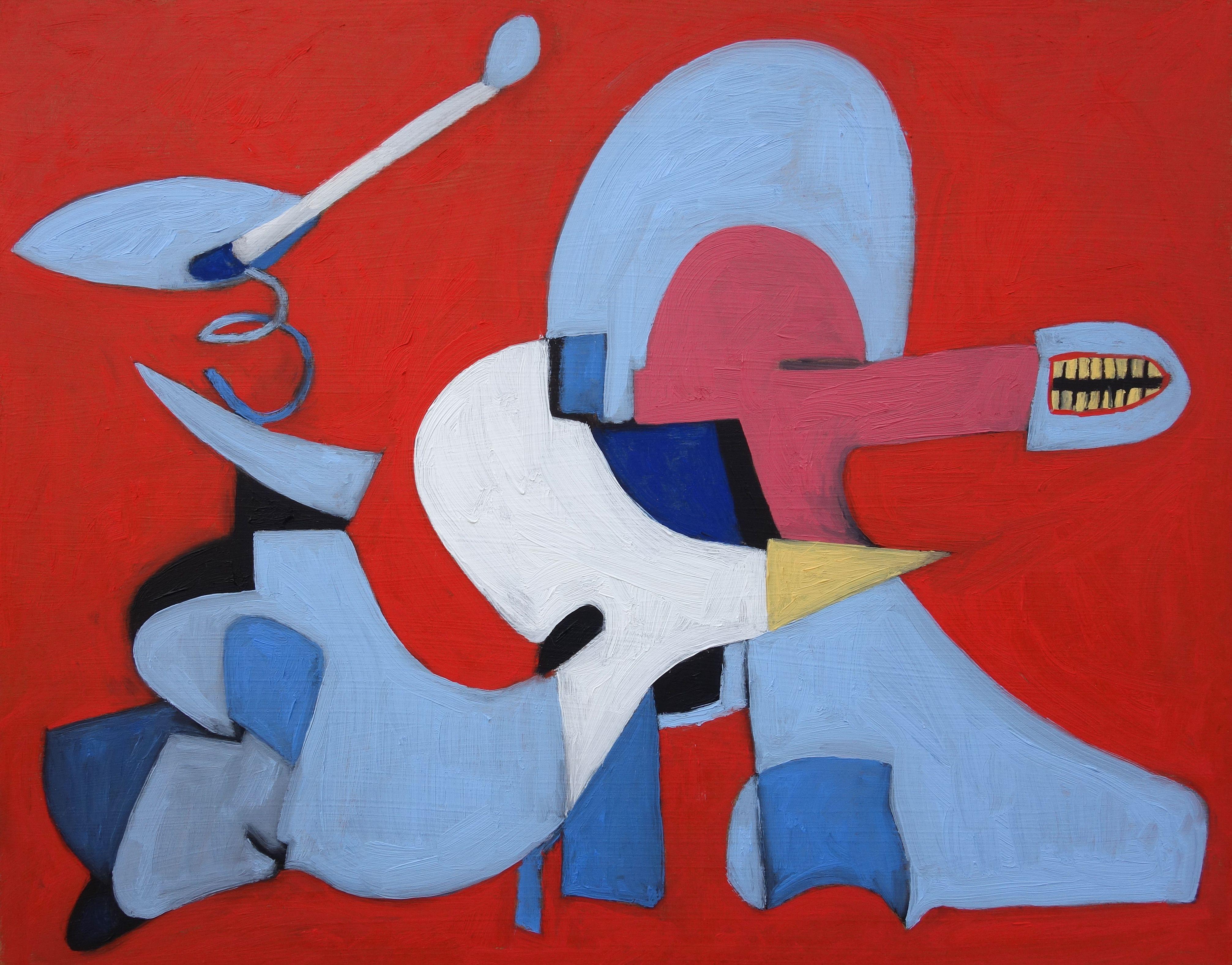 Craig Moran - Still a Ghost, Painting, Oil on MDF Panel For Sale at 1stDibs