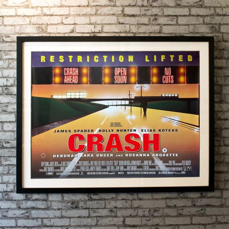 Crash, Unframed Poster, 1996 For Sale at 1stDibs