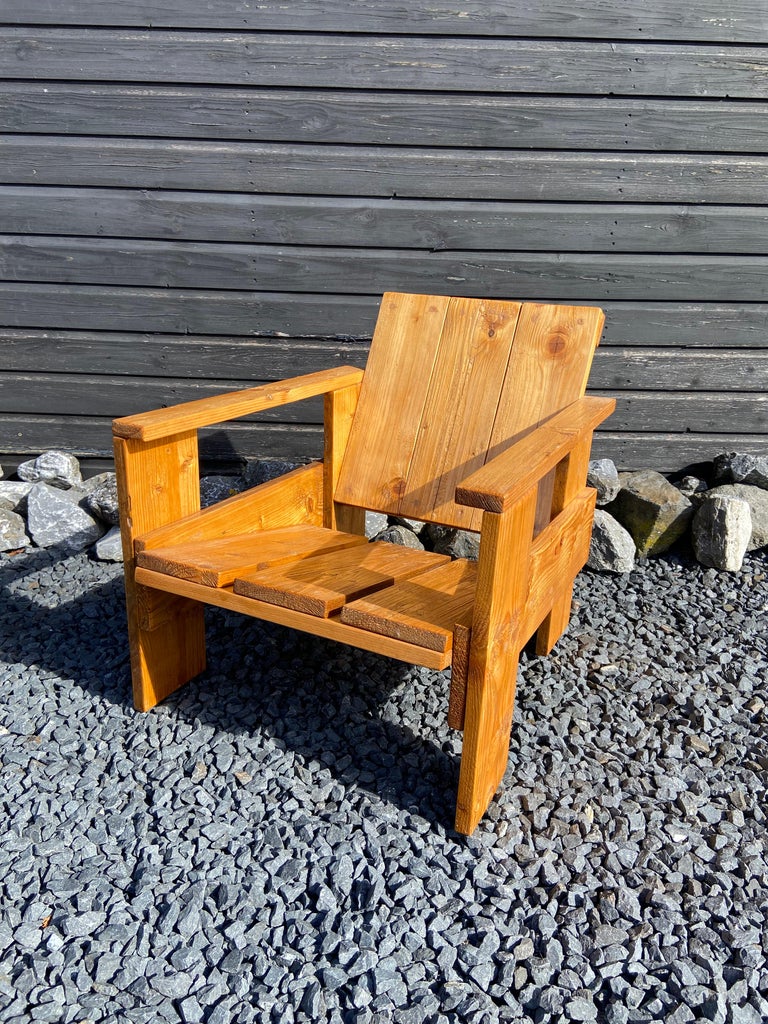 Crate Armchair For Sale at 1stDibs
