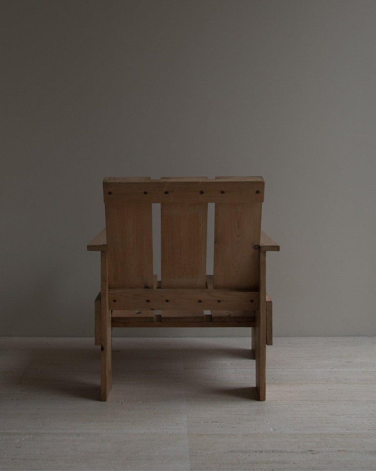 Gerrit Rietveld - Crate Chair - Pine - 60s The Netherlands For Sale at ...