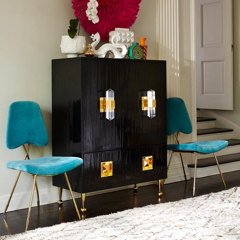 Crawford Lacquer Cabinet For Sale at 1stDibs