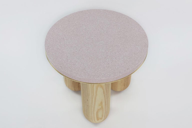 Crazy Legs Table w/ Terrazzo Top, Alder Wood Legs, 2021, by Christopher ...
