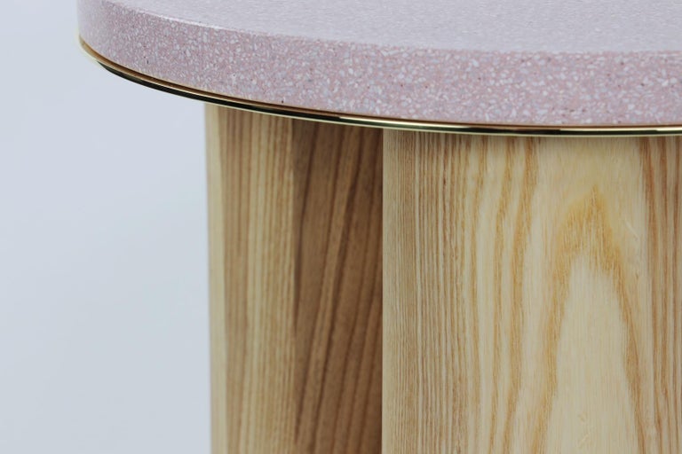 Crazy Legs Table w/ Terrazzo Top, Alder Wood Legs, 2021, by Christopher ...